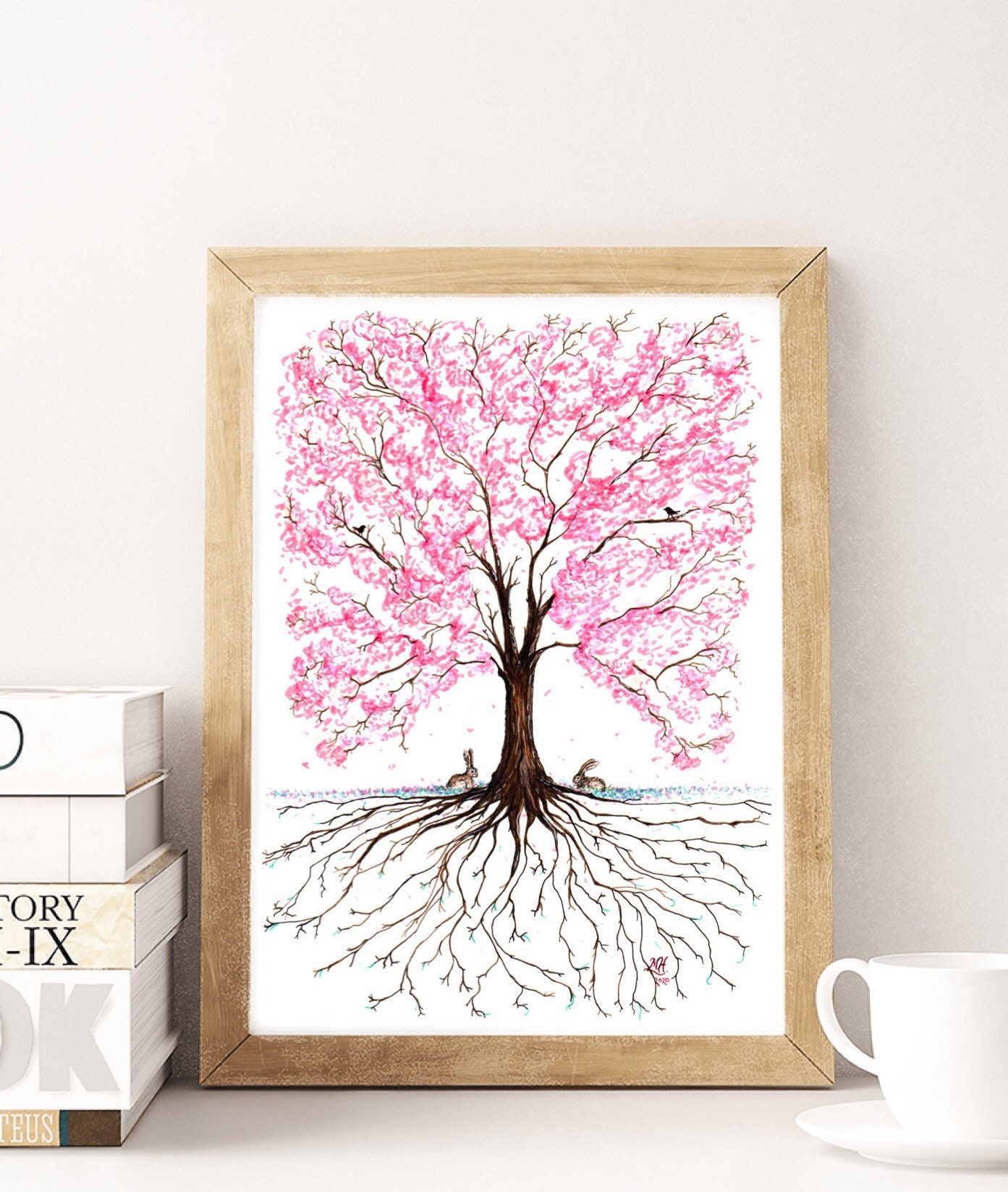 Cherry Blossom-tree of Life-blossom-cherry Blossom-spring-tree | Etsy
