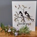 Gift Card, Two for Joy, Valentines, Love, Couple, Birds, Card, Love - Etsy