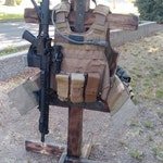 Body Armor Stand Body Armor Display T Stand T-Stand Armor | Etsy