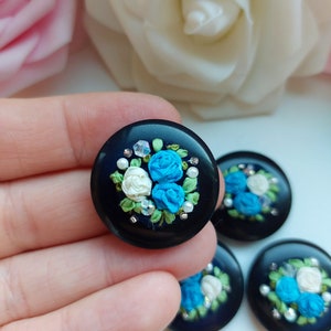 Handmade Button Set 5 Pc - Colorful and Unique Buttons for Sewing and ...