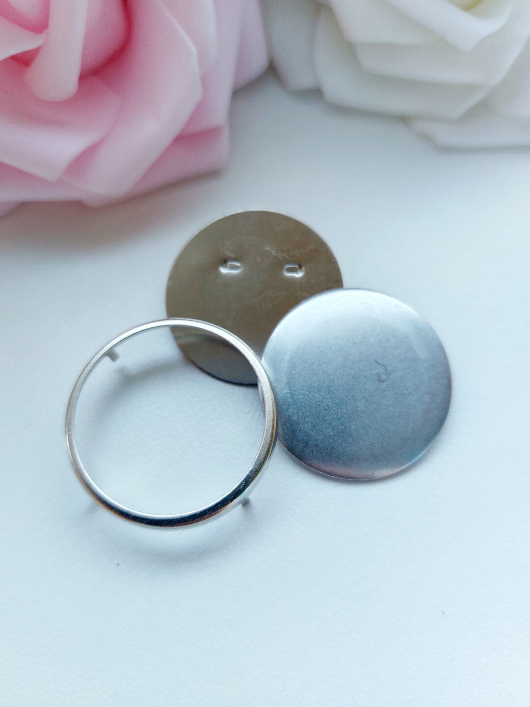 Lot of 5 Full Pin Brooch Setting Frame Handmade Brooch Components ...