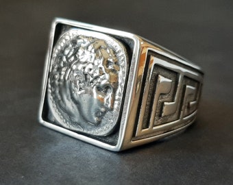 Alexander the Great Ring - Etsy