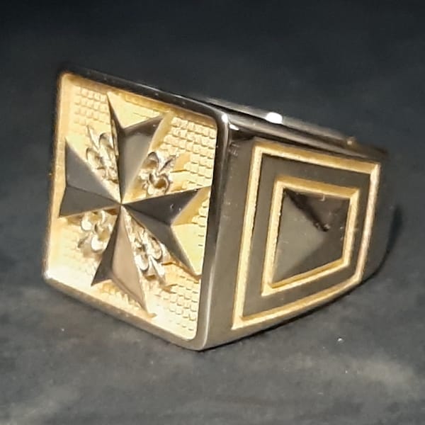 Big Gold Ring - Etsy