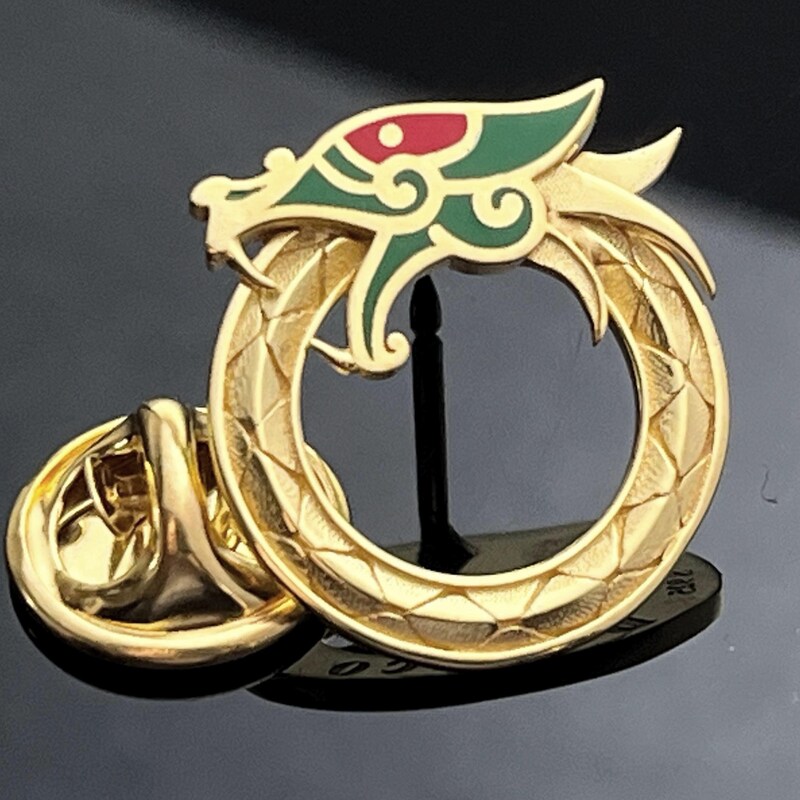 Ouroboros Pin - Etsy