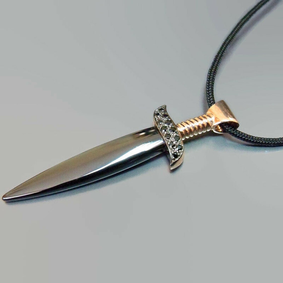 Medieval Sword Pink Gold Swords Black Blade Swords Gothic - Etsy