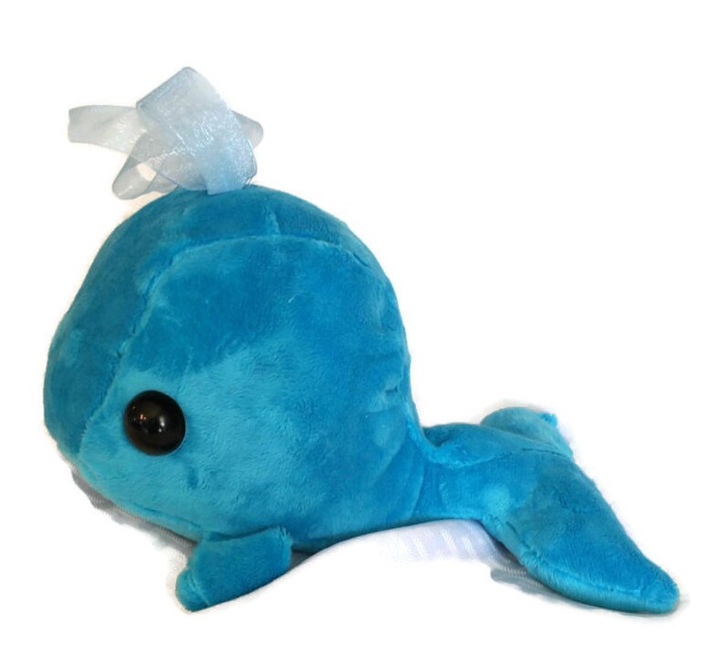 Bella the Blue Whale - Stuffed Animal - Plushies - Aquatic - Very Soft ...