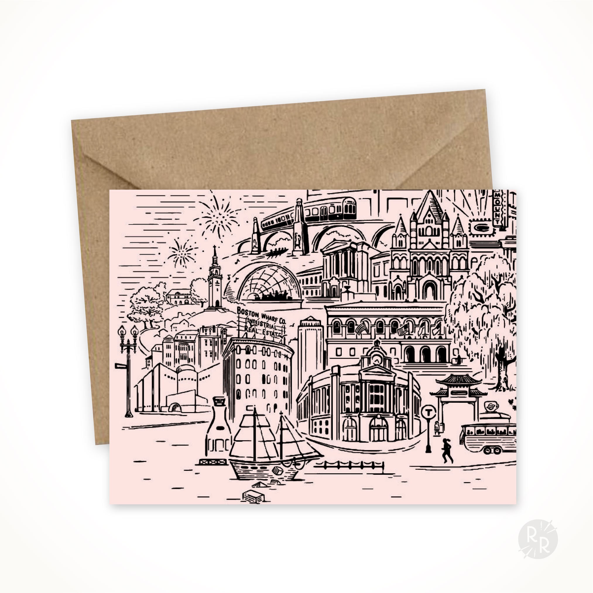 Boston Landmarks #4 - Etsy