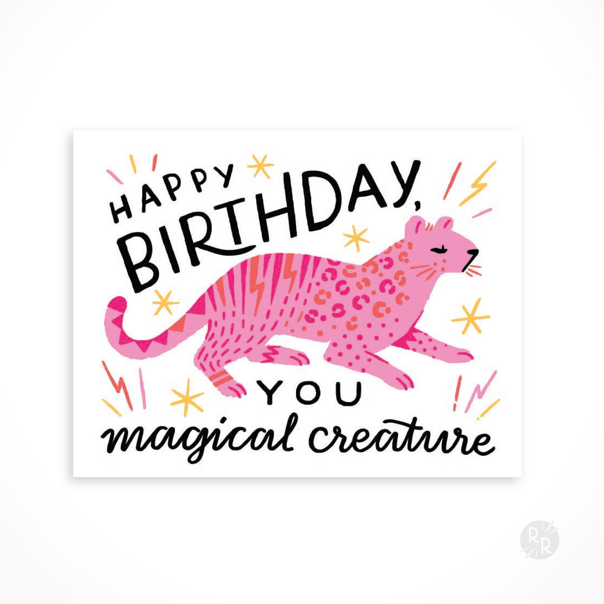 Happy Birthday, You Magical Creature • Single Card - Etsy