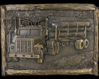 Logging truck | Etsy