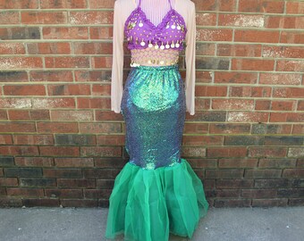 Mermaid costume | Etsy