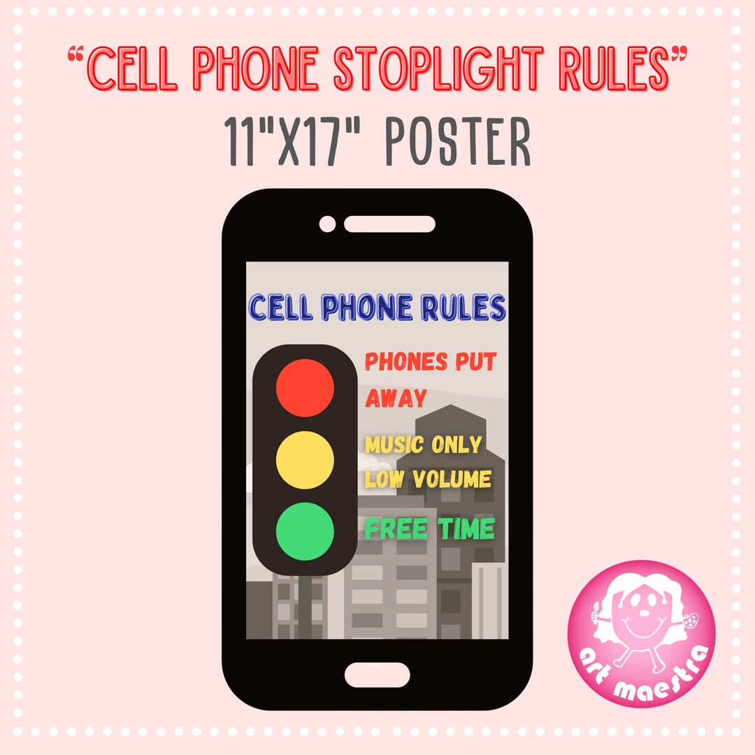 Fun Classroom Management, Cell Phone Rules Poster, Classroom Management ...
