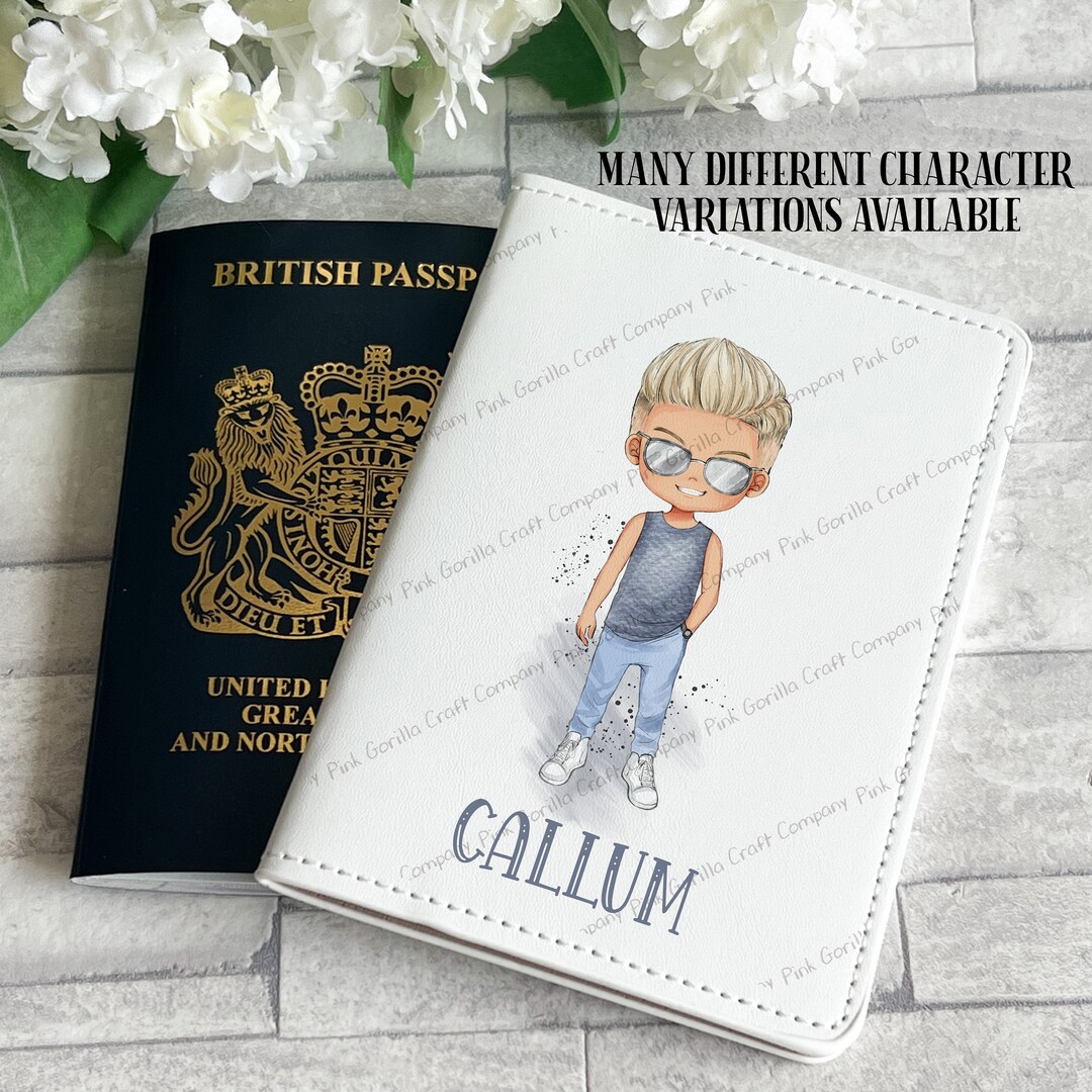 Passport Cover, Passport Holder, Personalised Passport, Luggage Tag ...