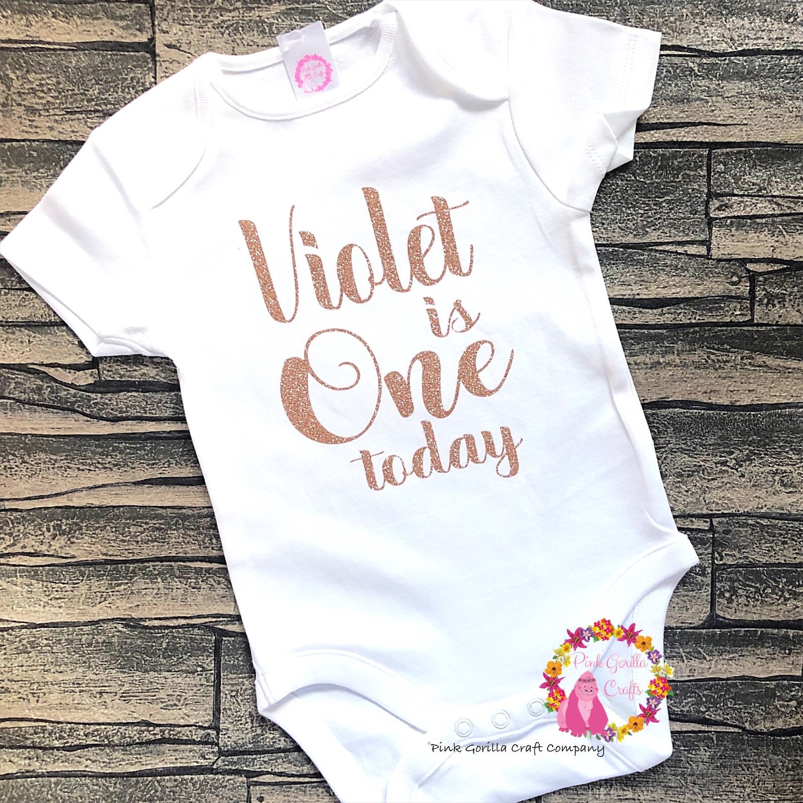 1st Birthday Baby Vest / Personalised Baby Vest / Birthday Outfit - Etsy UK