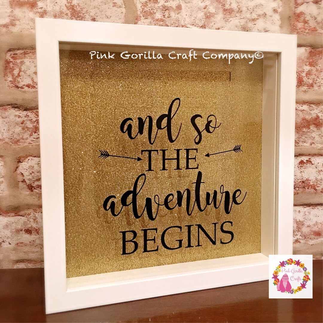 Personalised Money Box Frame, Honeymoon Fund Frame, Wedding Fund Frame ...