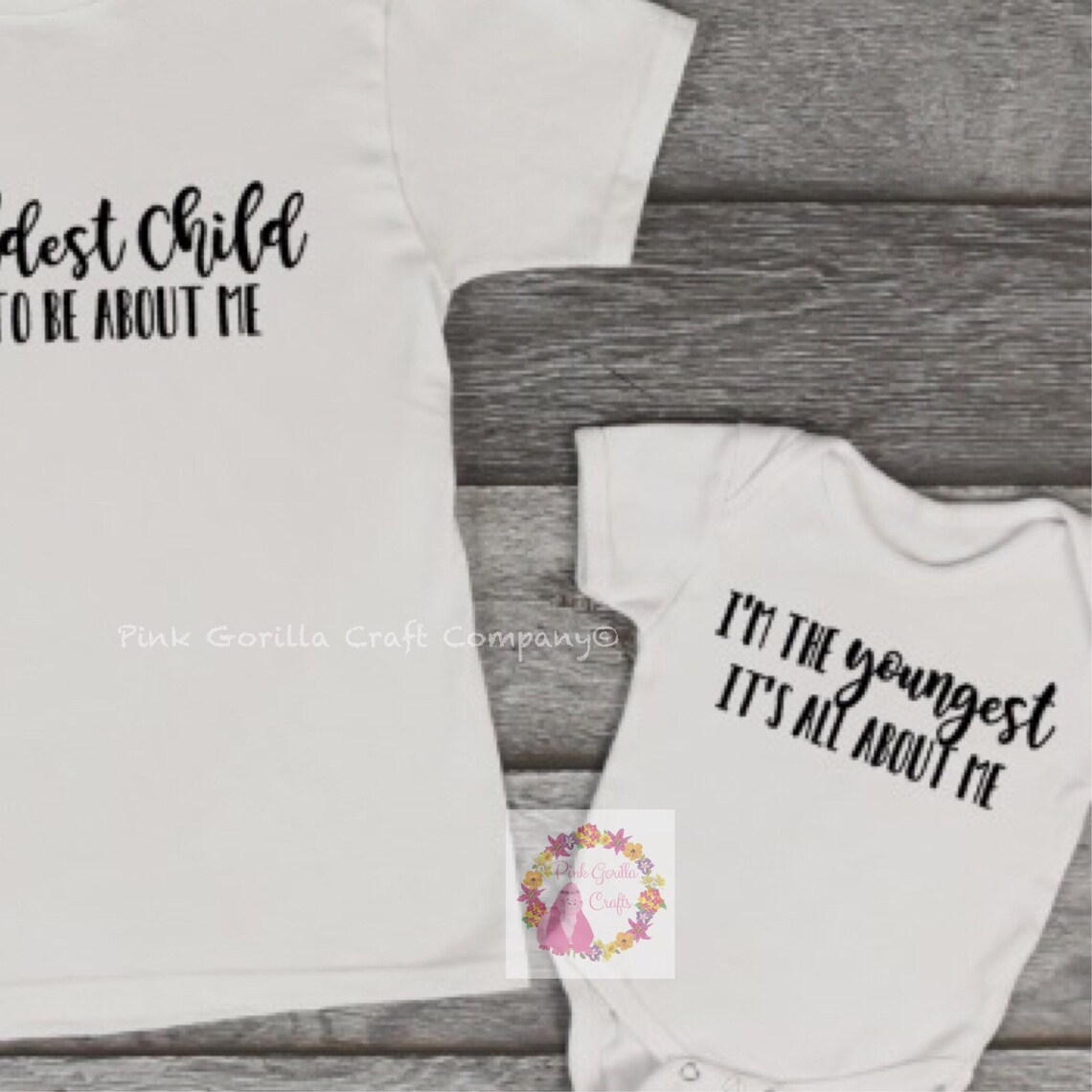 Sibling Rivalry Tshirt Set. Sibling Set Sibling Tshirts Middle - Etsy