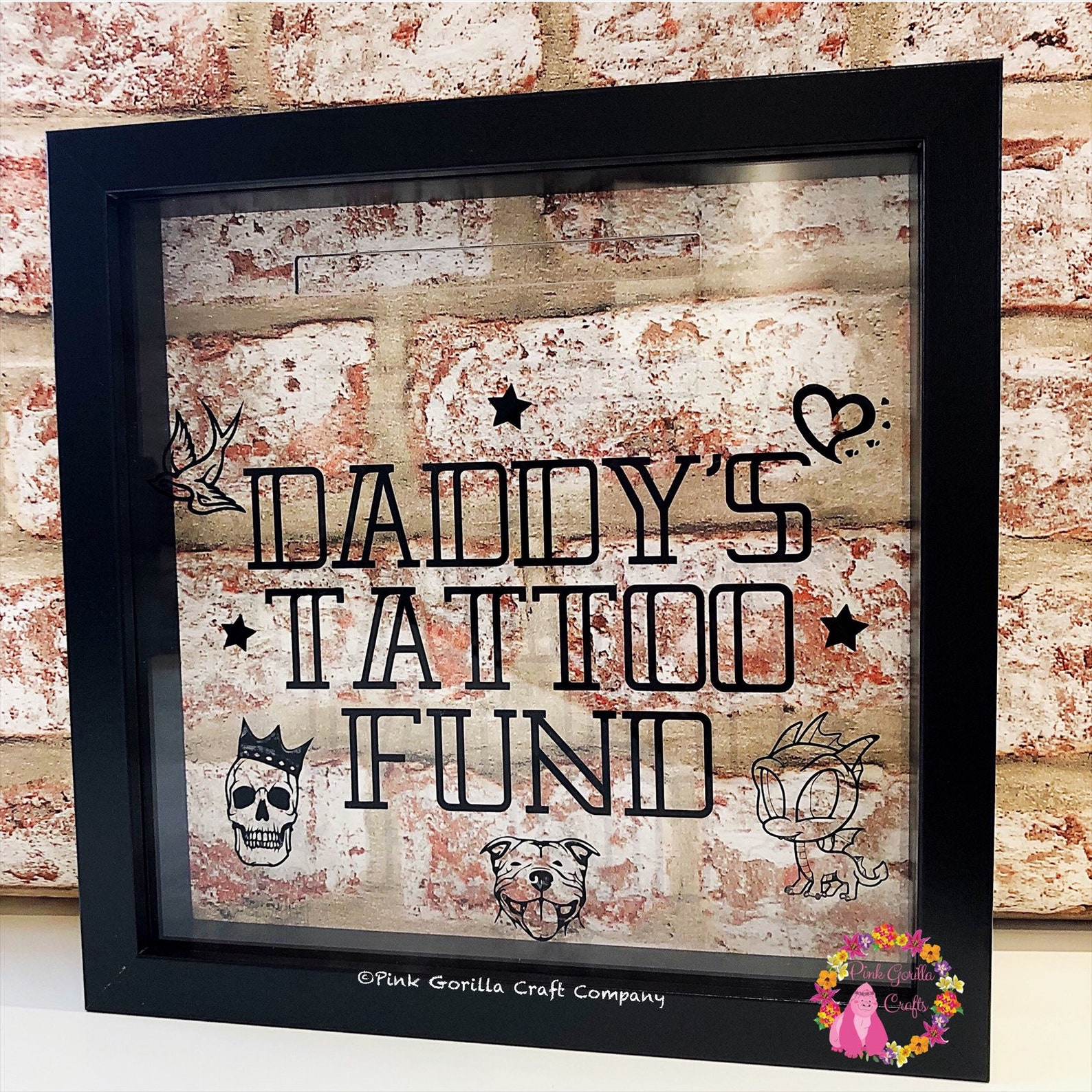 Personalised Money Box Frame Honeymoon Fund Frame Wedding | Etsy UK