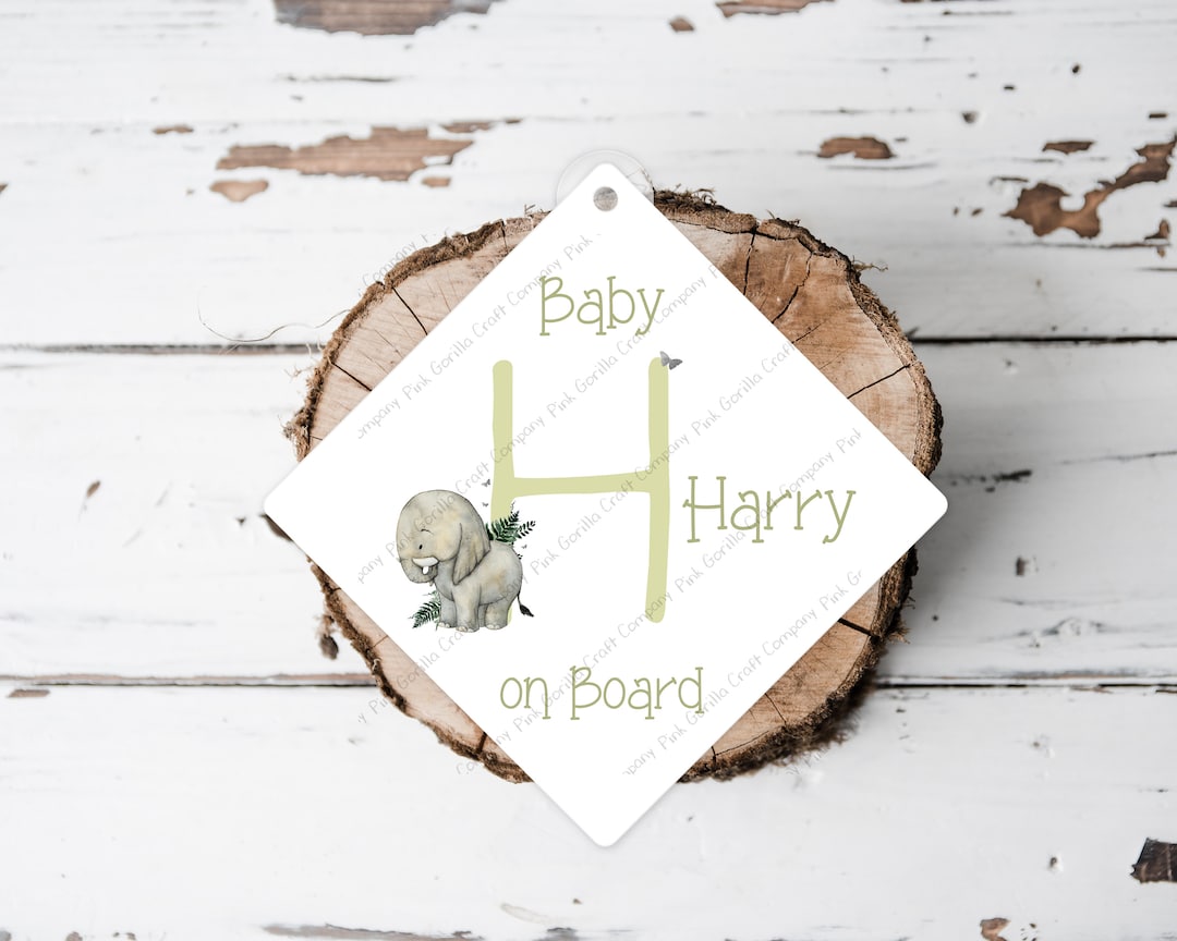 Baby on Board Sign, Child on Board Sign, Car Window Sign, Baby on Board ...