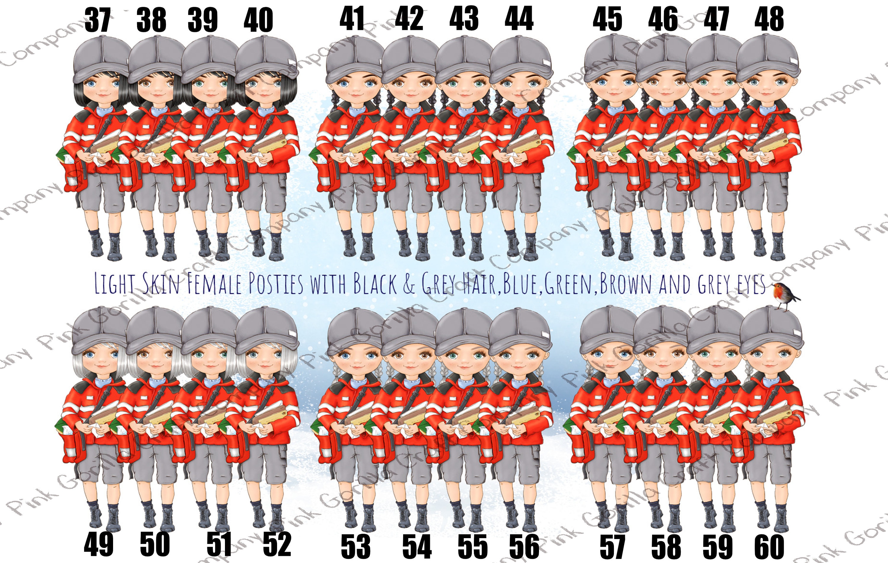 Postal Worker Card for Postman Card for Postwoman Postman - Etsy