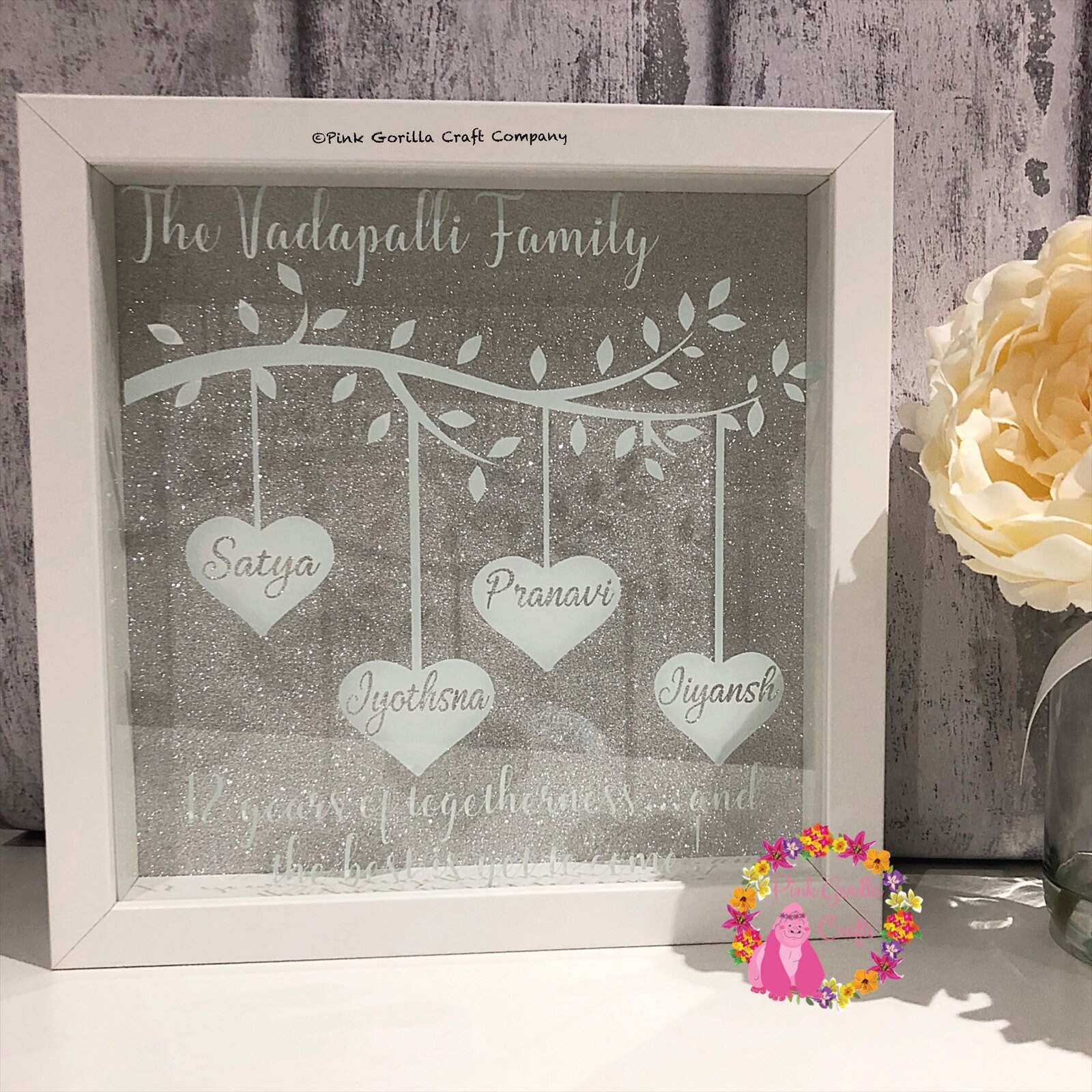 Family Tree Frame Family Frame Our Family Family Gift New | Etsy UK