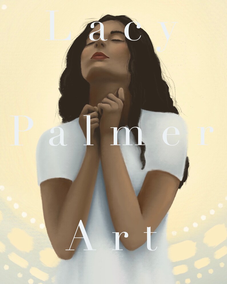 Pray Modern LDS Art Print | Etsy