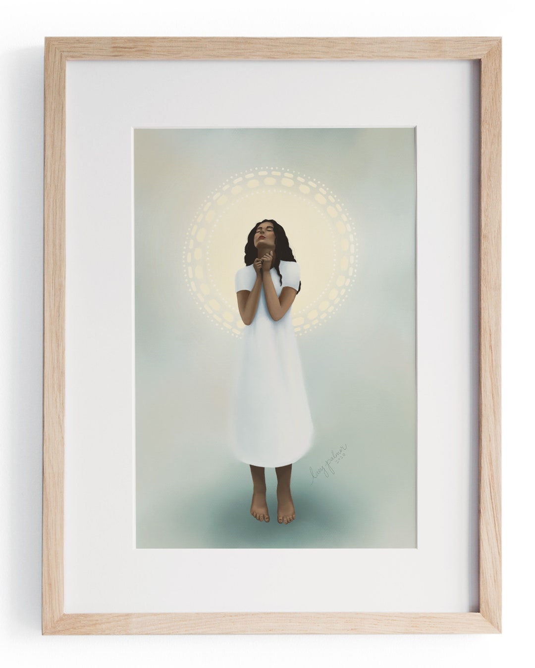 Pray - Modern LDS Art Print - Etsy