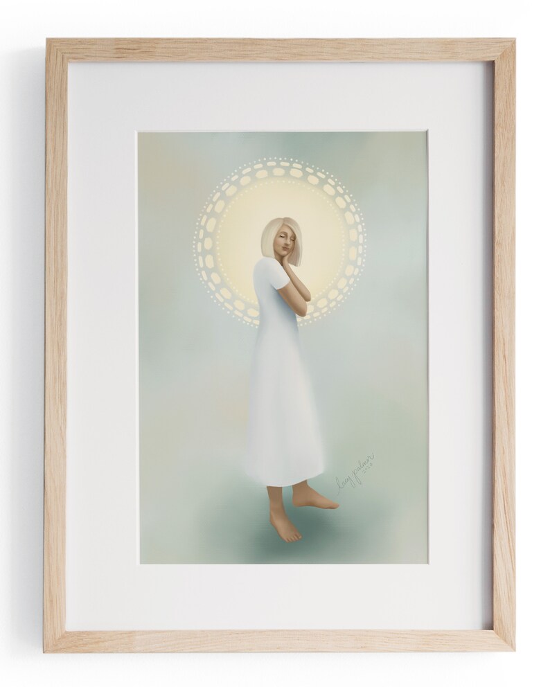 Ponder Modern LDS Art Print - Etsy