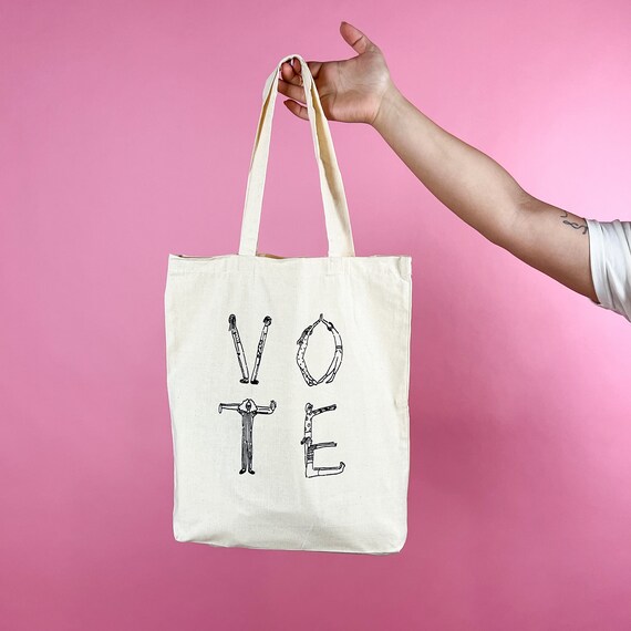 Vote Tote Bag - Etsy