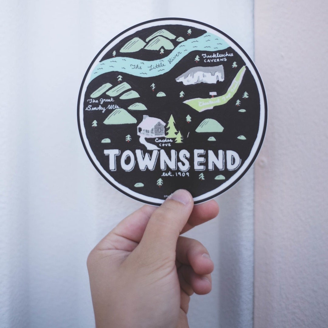Townsend Sticker - Etsy
