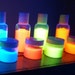 BLACKLIGHT PAINT - Set of 6 Colors - Body Paint - Poster Paint ...