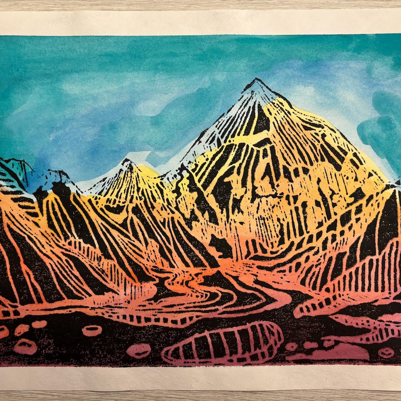 Relief Printmaking - Etsy