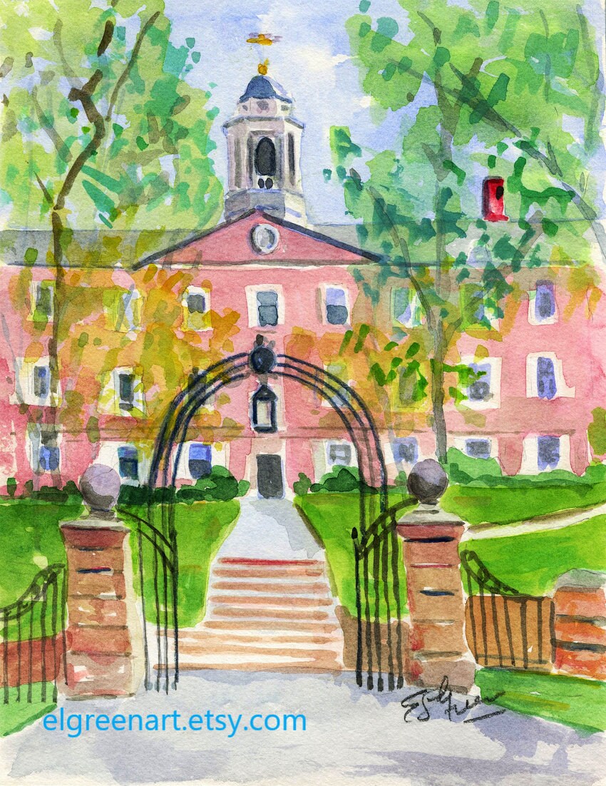 Rutgers-queens College Note Cards With Envelopes. Two Different Studies ...