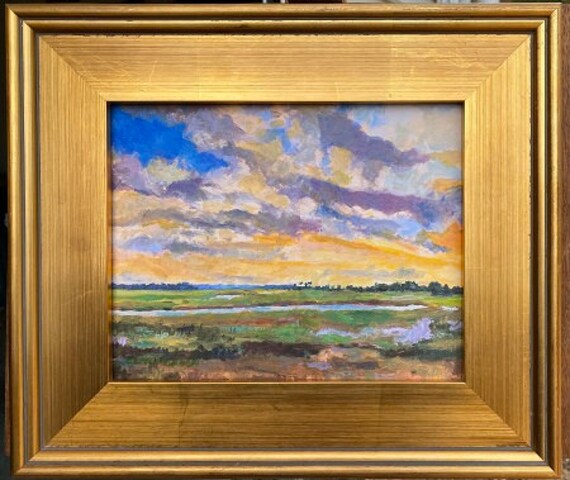 Chesapeake Bay Giclée Print-bavon Marsh-mathews County VA. - Etsy