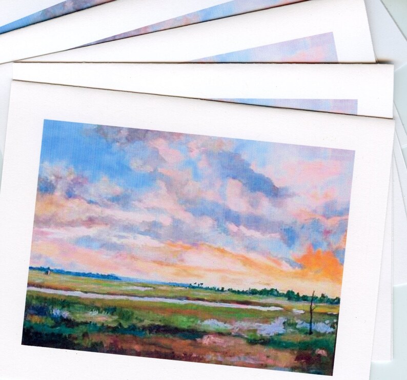 Chesapeake Bay Giclée Print-bavon Marsh-mathews County, VA. Giclée ...