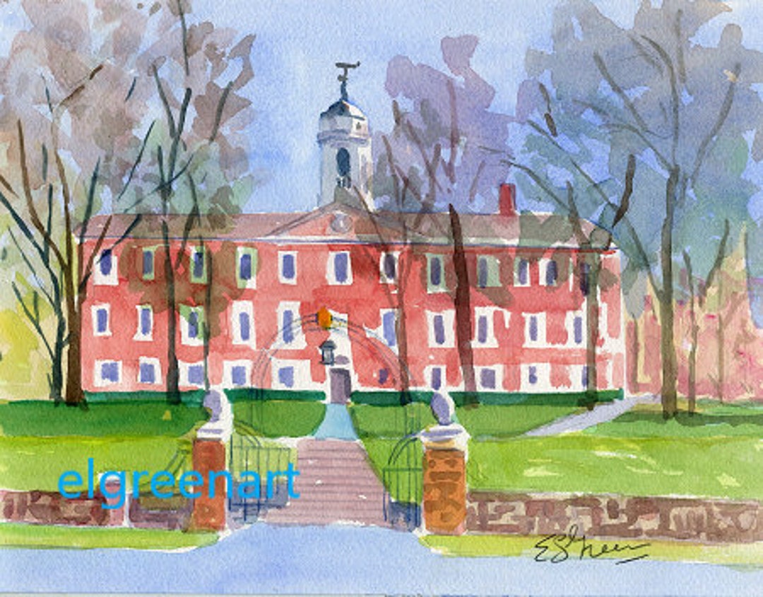 Rutgers-queens College Note Cards With Envelopes. Two Different Studies ...