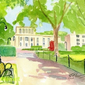 Penn State Watercolor Note Cards With Envelopes - PSU Giclée Prints - Etsy