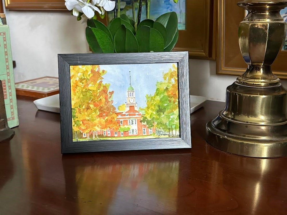 Bucknell University-bertrand Library. Giclée Print: Matted 11x14 8x10 ...