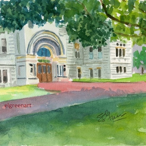 Indiana University-bloomington (IND). Note Cards With Envelopes. Giclée ...