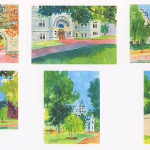 Indiana University-bloomington (IND). Note Cards With Envelopes. Giclée ...