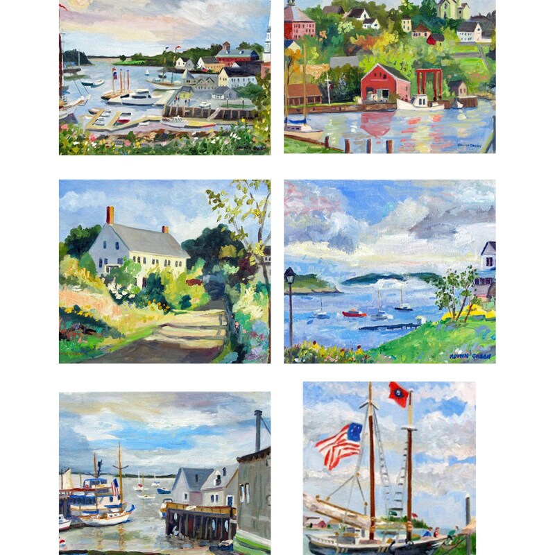 Maine Postcards - Etsy