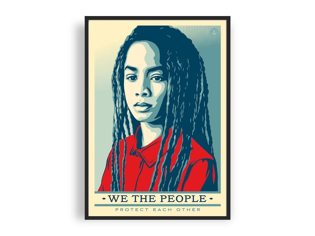 Protect Each Other, Large Museum Style Print, We the People, Women's ...