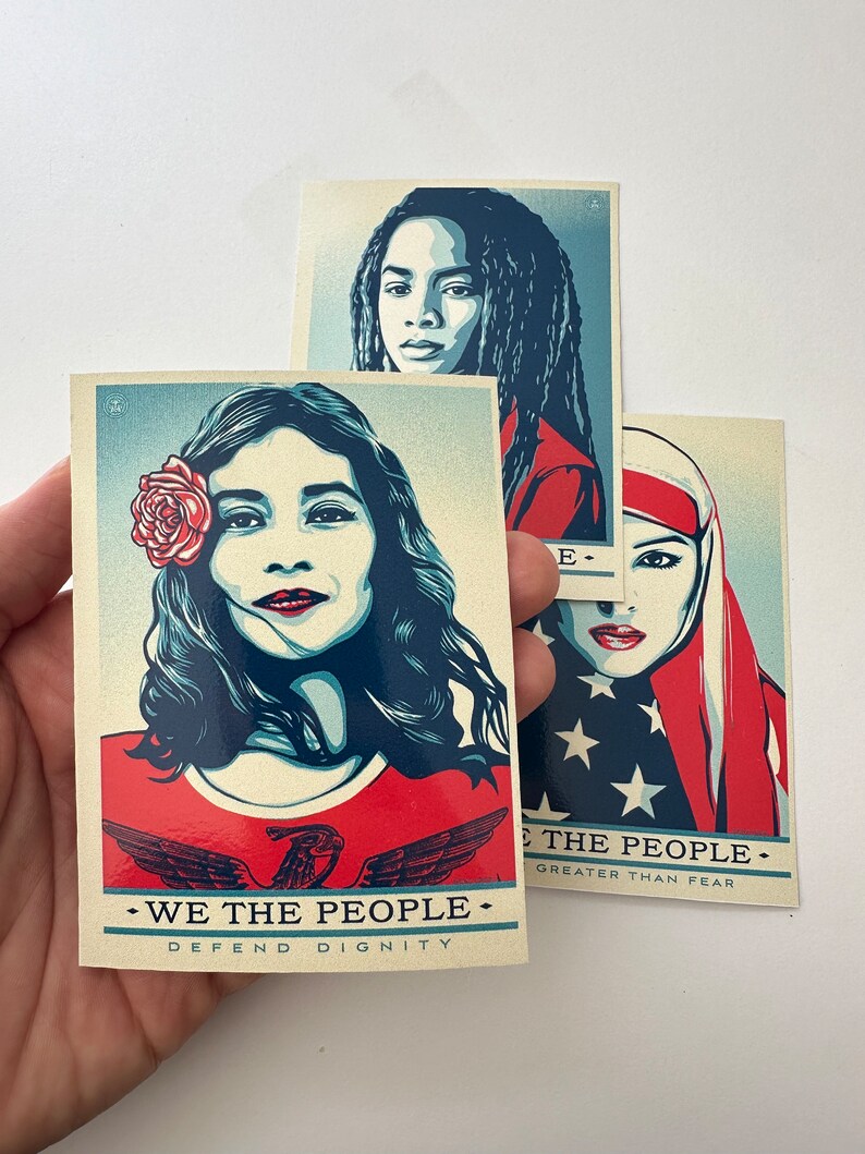 We the People Sticker, Waterproof, Vinyl Womens March Inspired, for ...
