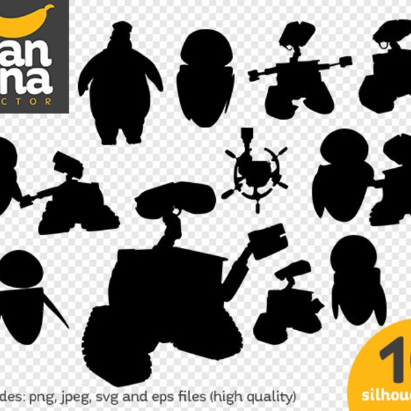 Wall E Cutout - Etsy