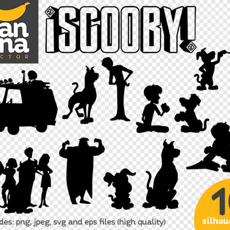 Svg Scobby Doo - Etsy