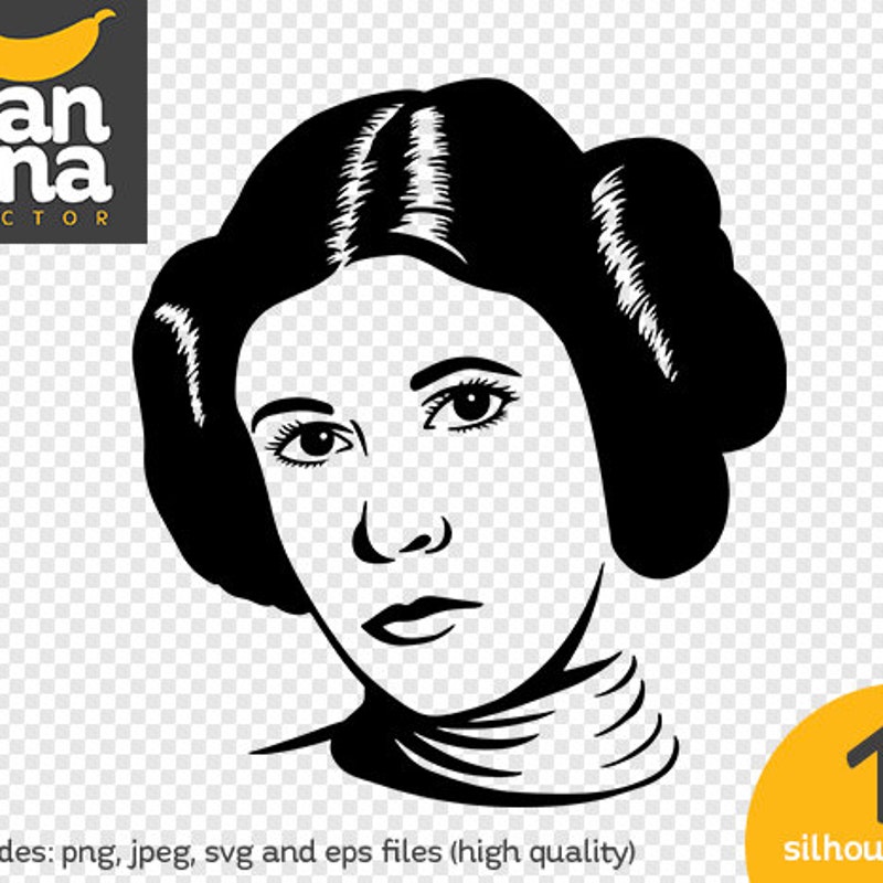 Princess Leia Svg - Etsy