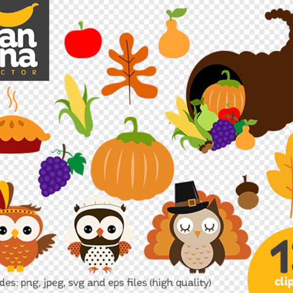 Thanksgiving Owls - Etsy