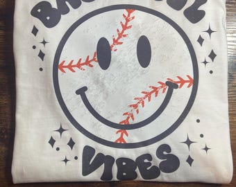 Baseball Adjectives T-shirt - Etsy