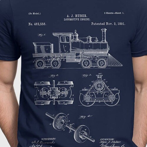 Train T-shirt Train T Shirts Railroad Shirt Train Tshirt - Etsy