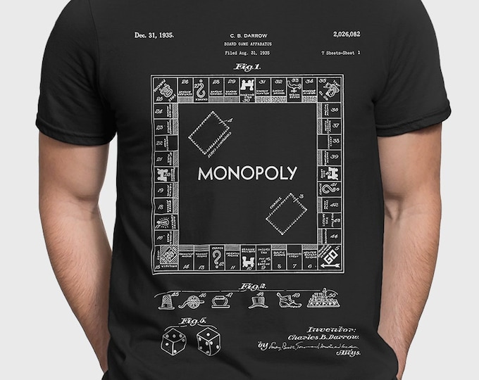 Monopoly Birthday Card,monopoly Themed Gift,monopoly Fan Card,upcycled ...