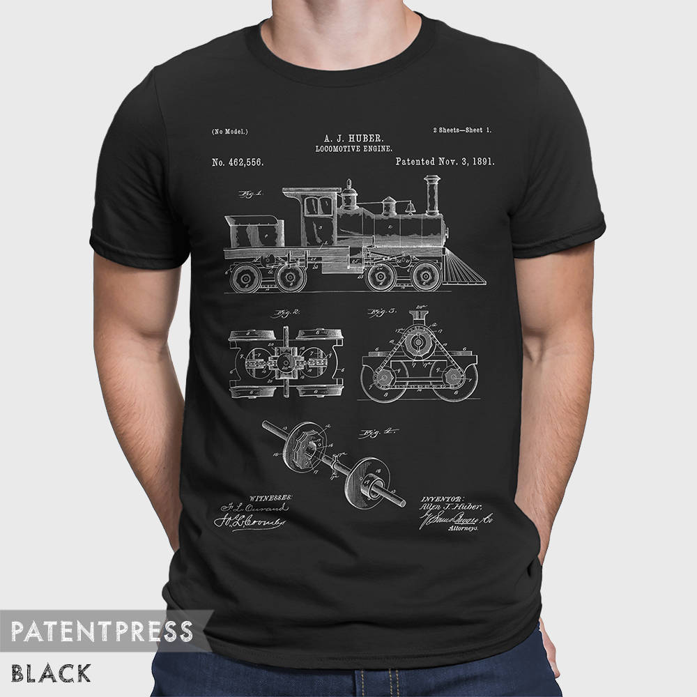 Steam Engine T-shirt Locomotive T Shirt Train Shirt Steam - Etsy