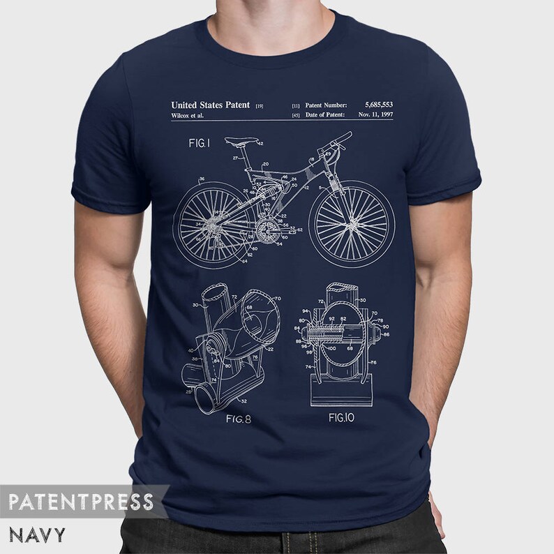 Mountain Bike T Shirt, Mtb T-shirt, Gift for Biker, Mountain Bike Tee ...